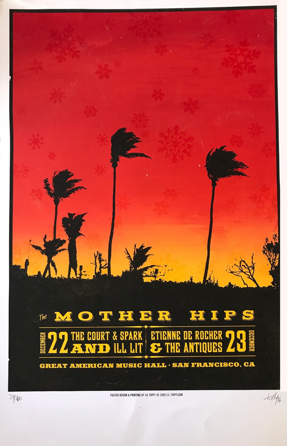 The Mother Hips Poster Archive 2000 - 2009 - The Mother Hips